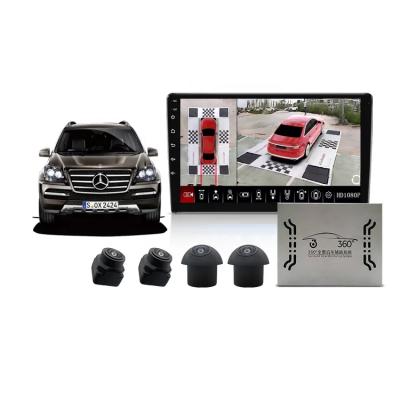 China 1080P HD 360 Panoramic Car Camera Kit Bird Eye View Parking Monitor System OEM ODM for sale