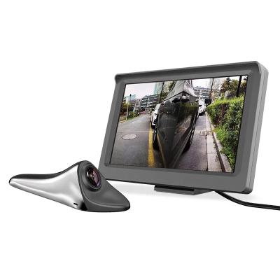 China KINGCROWN OB-A65S 7-inch Rear View Mirror Monitor with Dual Camera System for -20°C to 70°C Operation for sale