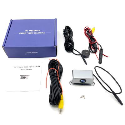 China AI Night Vision Wired Backup Camera 12V HD Metal Housing for Trucks Fleet Monitoring for sale