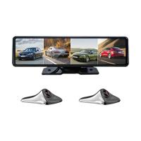 China KINGCROWN OB-A65S 6-Inch Rear View Mirror Monitor with Side Camera, 12V-24V DC, Multi-Language Support for sale