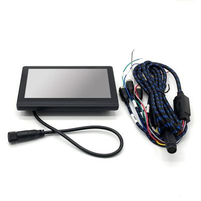 China KINGCROWN 7-inch Vehicle Rear View Mirror with 170° Wide Angle View and HD 720P Resolution for sale