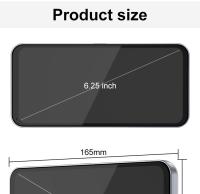 China KINGCROWN Lightweight Side Collision Warning System 12V-24V 0.5KG Blind Spot Monitor for sale