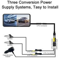 China 11.26inch 3-Way 4-Way Car Data Recorder 1080P HD Touch Screen GPS Dual Camera for sale