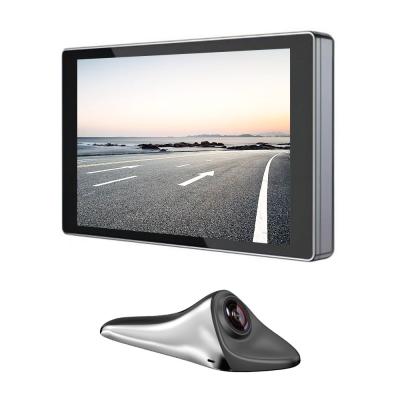 China 5.0 Inch 1080P Touch Screen LCD Monitor Electronic Rearview Mirror Left Right Camera Recorder Blind Spot Assist Parking System for sale