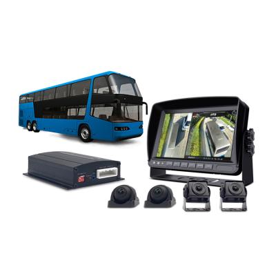 China 360 Panoramic View Heavy Duty Rear View Camera 1080P HD IP67 128GB SD Card for sale