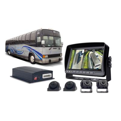 China 1080P 170° Fisheye 4-Channel 360° Blind Zone Display System for Commercial Vehicles for sale