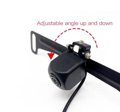 China Waterproof License Plate Frame AHD 1080P Reverse Camera, Night Vision Parking Aid for Car Rear View, 1 Year Warranty OEM ODM for sale