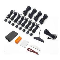 China 8-Sensor Parking Radar System 9-36V LED Display Audio Alert IP67 Waterproof for Cars Trucks SUVs for sale