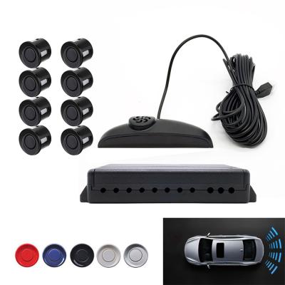 China Reverse Parking Sensor System with 0.3m–2.3m Detection Range | Beep Voice Warning Car Parking Assist System for sale
