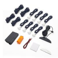China 8 Sensor LCD Reversing Radar System with Voice Alarm 12V Universal Backup Sensor Kit for sale