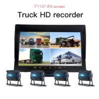 China 4-Channel Camera System with 7-Inch IPS Screen for Real-Time Display and Parking Assistance for sale