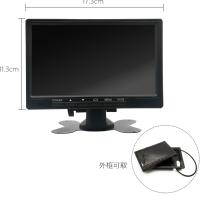 China 4CH Mobile DVR System 10-Inch VGA Monitor 4G GPS Tracking Driver Monitoring for Truck Fleet for sale