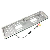China Vehicle Rear View Camera with License Plate Frame HD 720P IP68 Waterproof 9-36V for sale