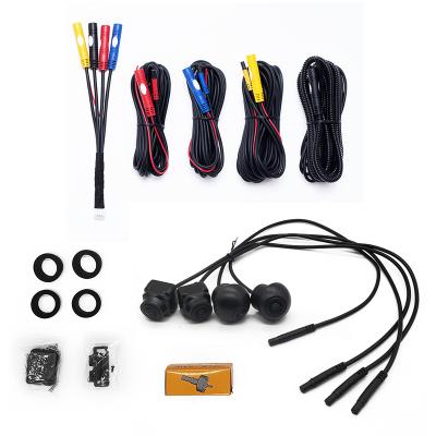 China HD Vehicle Surround Camera Kit 3D Bird View 1080P Waterproof Wide Angle 360 System for sale