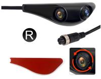 China 2 in 1 AHD 1080P Car Side View Camera Blind Spot Monitoring System IP68 Waterproof No Drilling for sale