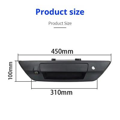China AHD Waterproof Tailgate Handle Reversing Camera for Toyota Hilux Revo 2015-2023 IP68 for sale
