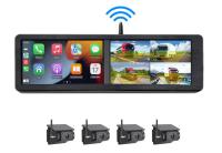 China AHD 360° Solar Power Camera System with Wireless Monitors for Trucks and Buses for sale