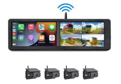 China AHD 360° Solar Power Camera System with Wireless Monitors for Trucks and Buses for sale
