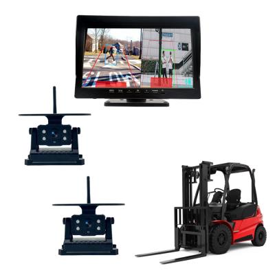 China High-Resolution 10-Inch 4CH Vehicle Camera System with IPS Screen for Enhanced Safety for sale