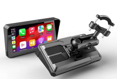 China Motorcycle Wireless CarPlay Android Auto Recorder 12V Navigation Screen Projection for sale