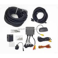 China 4 Sensor LED Parking Radar System 12V Waterproof Reverse Sensor for Trucks Cars for sale