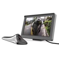 China 5 Inch Shark Fin Blind Zone Mirror 120 Degree View Angle IP68 Waterproof Vehicle Blind Spot System for sale