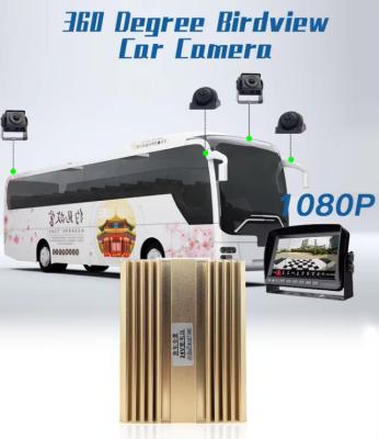 China 4 Channel 360 Degree Panoramic View Heavy Duty Truck Camera System with Surround View Monitoring for sale