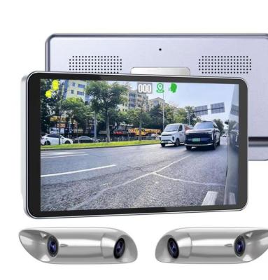 China AHD 1080P HD Dual Lens Blind Spot Monitoring System with IP67 Waterproof 140° Wide Angle Side View Camera Kit for sale