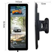 China 12.3 Inch Touch Screen Mirror Monitor, 1080P AHD Reverse Camera with 360° View & Blind Spot Detection System for Truck and Bus for sale