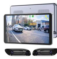 China 6 Inch Touch Screen Electronic Rearview Mirror Monitor with AHD 1080P HD and IP67 Waterproof for Blind Spot Warning Display for sale