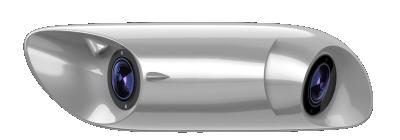 China Dual Lens Blind Spot Monitoring Side View Camera 4PIN AHD 1080P Connector Vehicle Camera for Cars for sale