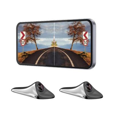 China 6 Inch Touch Screen Electronic Rearview Mirror Monitor with Dual Split Screen and Infrared Night Vision for Blind Spot Monitoring for sale