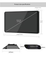 China 6 Inch Dual Camera Blind Spot Detection System with 140° Wide Angle and IP67 Waterproof Side View Monitor for sale