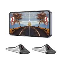 China 5 Inch IP68 Waterproof Shark Fin Blind Spot Monitoring System with 120 Degree View Angle for sale