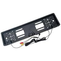 China Hot Selling EU Car License Plate Frame Camera, IP67 Waterproof Rear View Backup Reversing Parking Camera with Radar Kit, OEM Available for sale