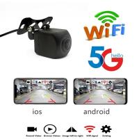 China 5G WiFi Wireless Car Backup Camera with HD Waterproof and Infrared Night Vision for All Vehicles for sale