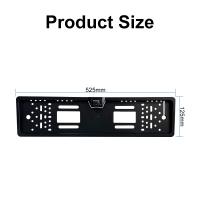 China KingCrown WiFi License Plate Frame Backup Camera with HD 720P/1080P Resolution 140° Wide Angle and IP67 Waterproof for Mercedes BMW Toyota Ford Honda Hyundai Kia Audi SUV Van for sale