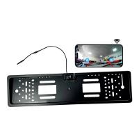 China KingCrown WiFi License Plate Frame Backup Camera with HD 720P/1080P Resolution 140° Wide Angle and IP67 Waterproof for Mercedes BMW Toyota Ford Honda Hyundai Kia Audi SUV Van for sale