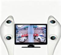 China Toyota Car & RV Camper Camera System, 4 Way DVR with BSD Blind Spot, Side & Rear View Monitoring for sale