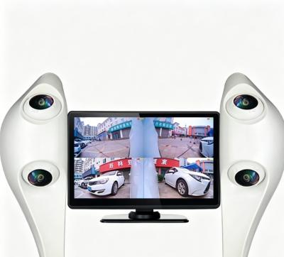 China Toyota Car & RV Camper Camera System, 4 Way DVR with BSD Blind Spot, Side & Rear View Monitoring for sale