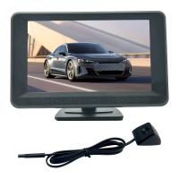 China 5 Inch TFT LCD Color Rear View Monitor Screen Vehicle Display System for Car SUV Van Truck Backup Reversing Parking Camera for sale