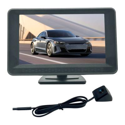 China 5 Inch TFT LCD Color Rear View Monitor Screen Vehicle Display System for Car SUV Van Truck Backup Reversing Parking Camera for sale