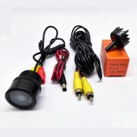 China CVBS to AHD 720P 1080P Car Backup Parking Camera, 28mm IR CCD Waterproof Reversing Camera for VW AUDI KIA Passenger Vehicles for sale