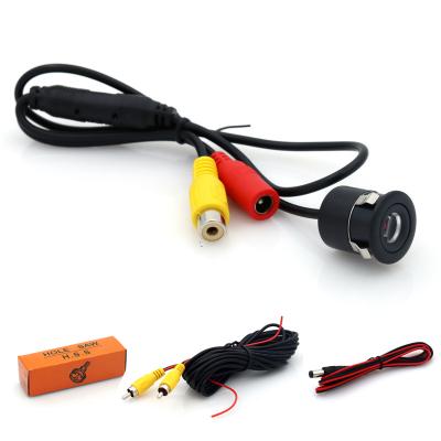 China AHD Night Vision Rear View Camera Mini Round Car Camera Universal Backup Camera for Car for sale