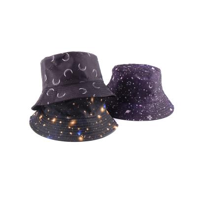 China Image Couturier Bucket Hats Star Printing Fisherman Hat for sale