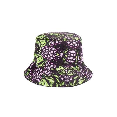 China Good Picture Breathability Custom Printed Colorful Bucket Hats Autumn Bucket Hat for sale