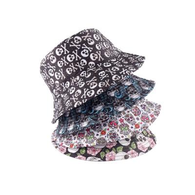 China Picture College Vintage Polyester Bucket Hats For Adults Bucket Hat Custom Embroidery for sale