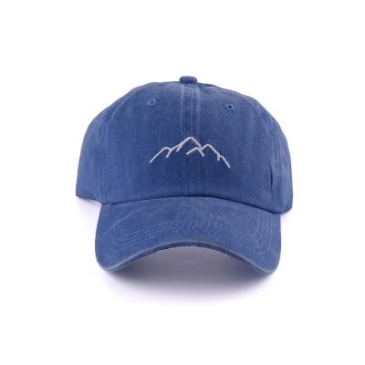 China COMMON Embroidery Custom Logo Dad Trucker Hats Adjustable Washable Unisex Baseball Hats Wash Cotton Sports Hat for sale