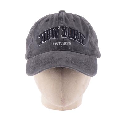China JOINT Denim Dad Men and Women Washed Wholesale Distressed and Baseball Mens Sports Hats Summer Hat for sale