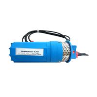China AQUAWING KSP Solar submersible water pump DC irrigation pump drainage deep well pump 6.5LPM for sale